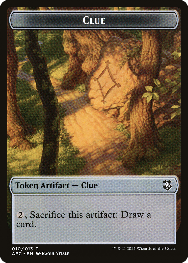 Clue (TAFC-010) - Forgotten Realms Commander Tokens – VI PC Builder & Games