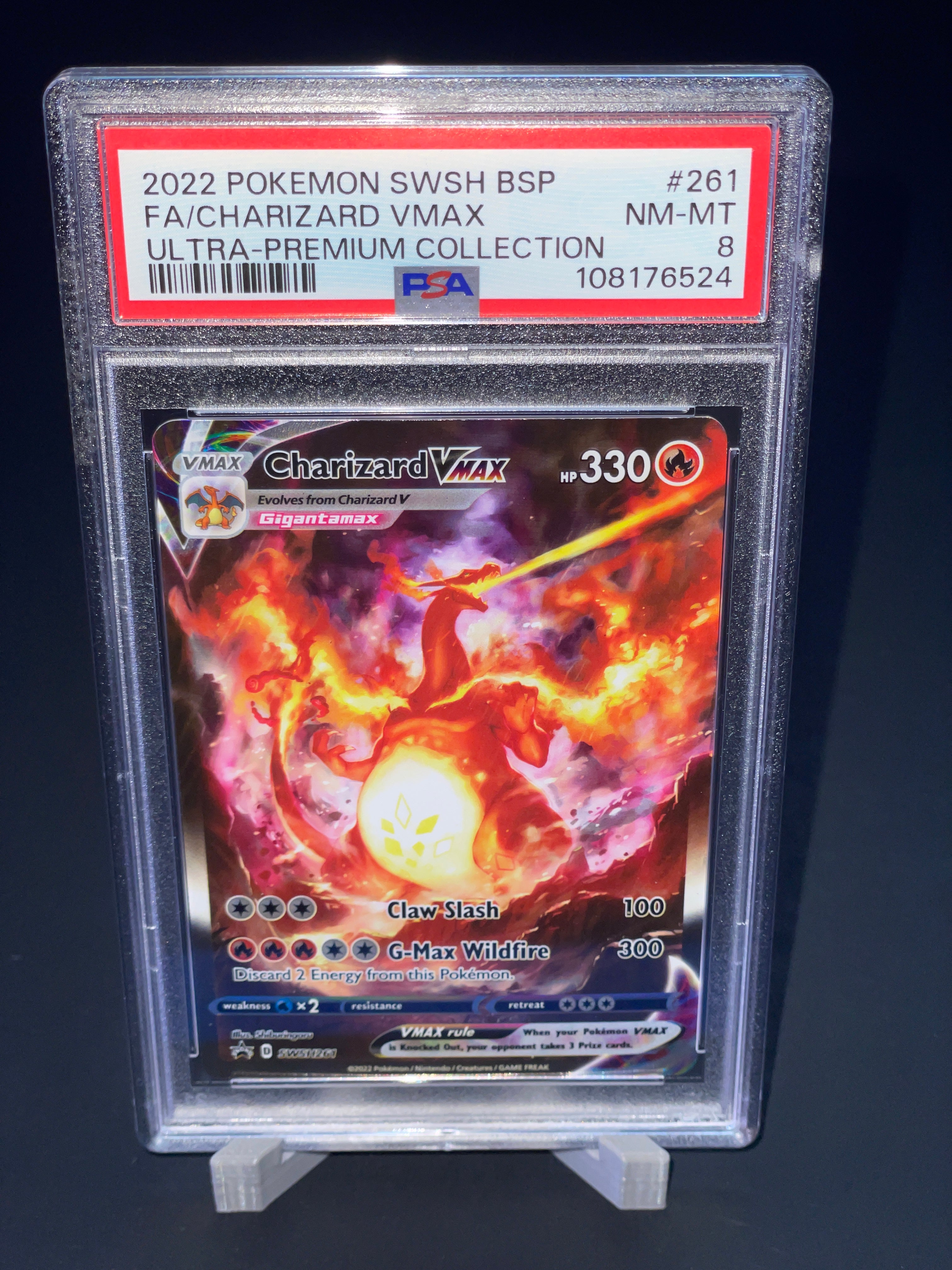 Charizard Vmax SWSH261 Sword and Shield Promo PSA 8 - Pokemon Card – VI ...