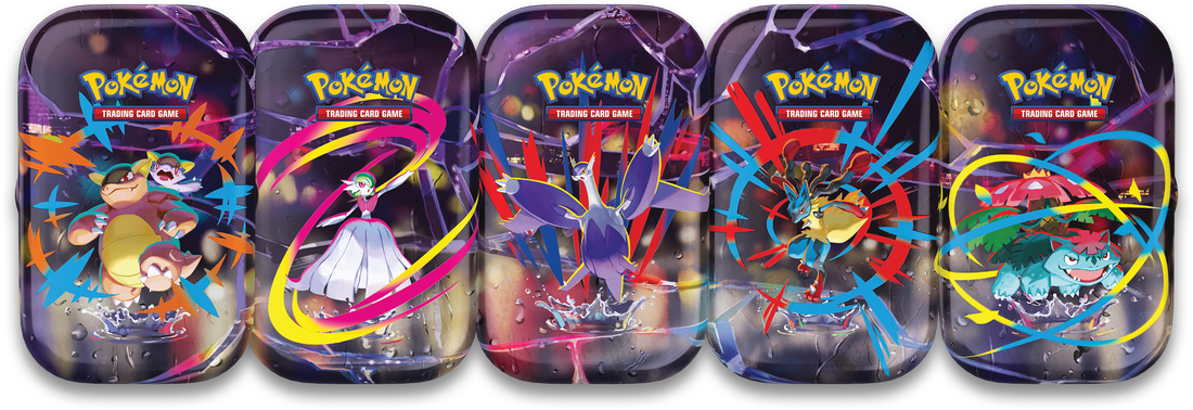 POKEMON MEGA HEROES MINI TINS (1) – VI PC Builder & Games